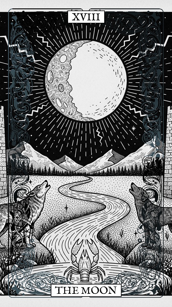La Luna — Significado de la Carta del Tarot