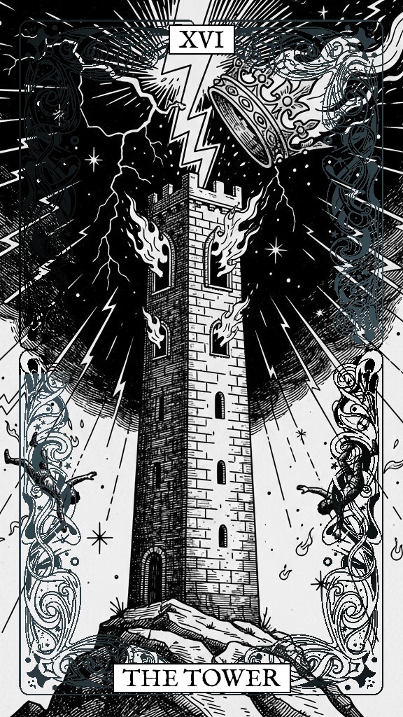 La Torre — Significado de la Carta del Tarot